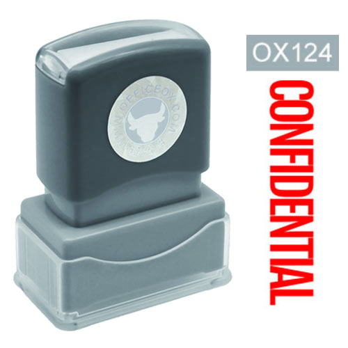 OfficeOx OX124 原子印章 - CONFIDENTIAL | OfficeOx - 辦公室用品供應 Office Supplies