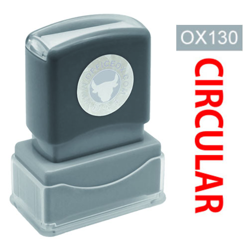 OfficeOx OX130 原子印章 - CIRCULAR | OfficeOx - 辦公室用品供應 Office Supplies